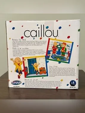 Irwin | Toys | Vintage Caillou Ready For Bed Toy Chest Play Set New In ...